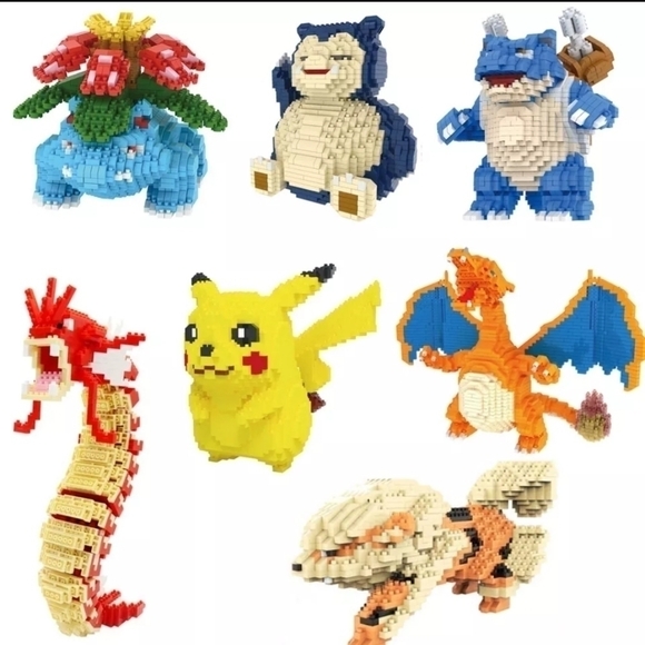 Pokemon | Other | Pokemon Nano Blocks Micro Bricks Lego Like | Poshmark